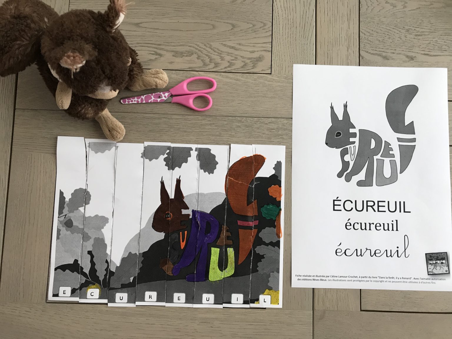 L’ÉCUREUIL – Cabane de Fleur