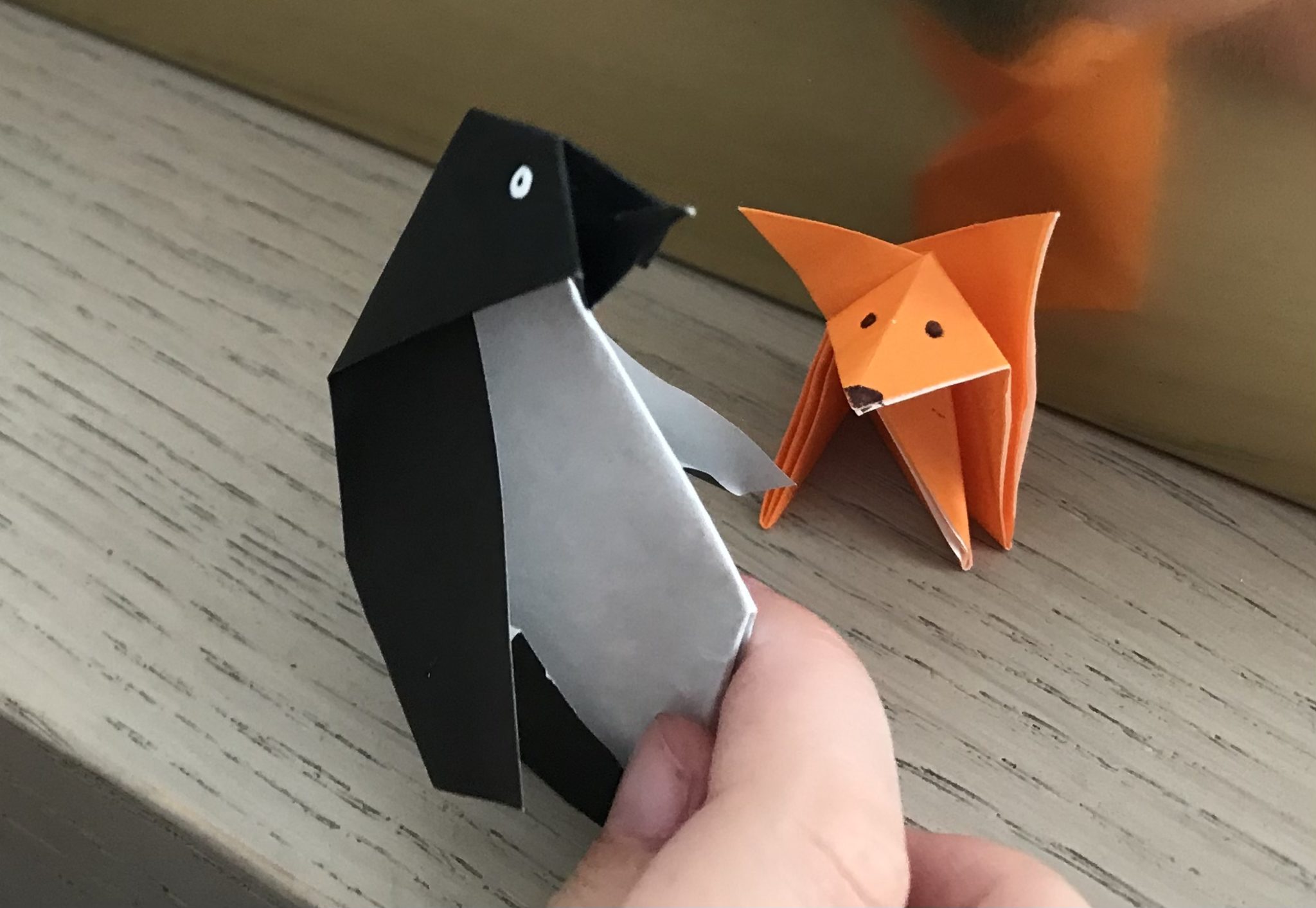 LE MANCHOT ET LE PINGOUIN – Cabane de Fleur