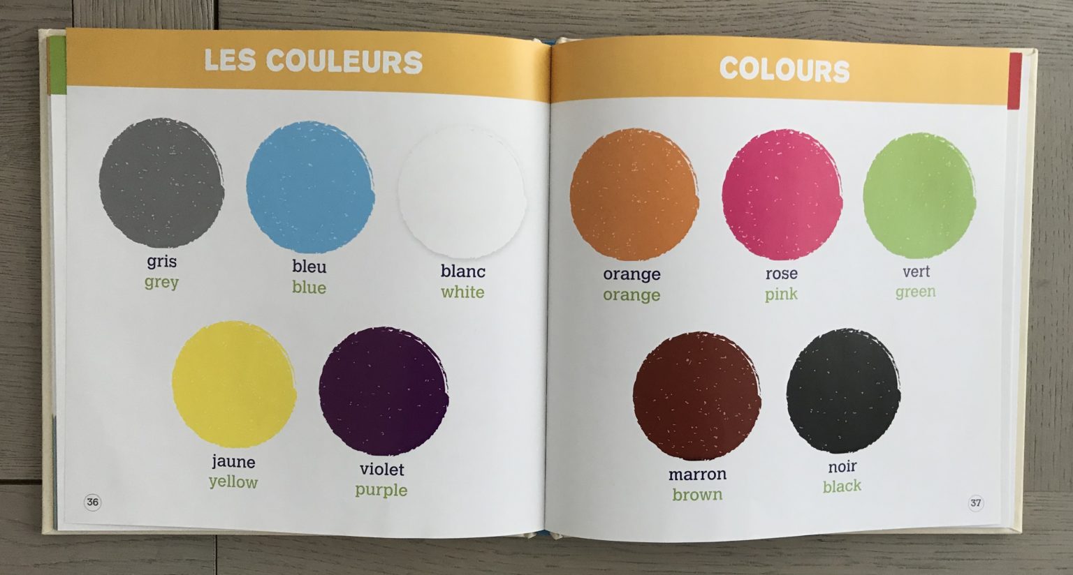 LES COULEURS – Cabane de Fleur